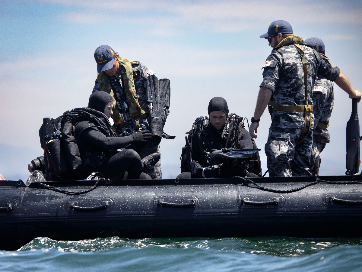 Navy Diver Training